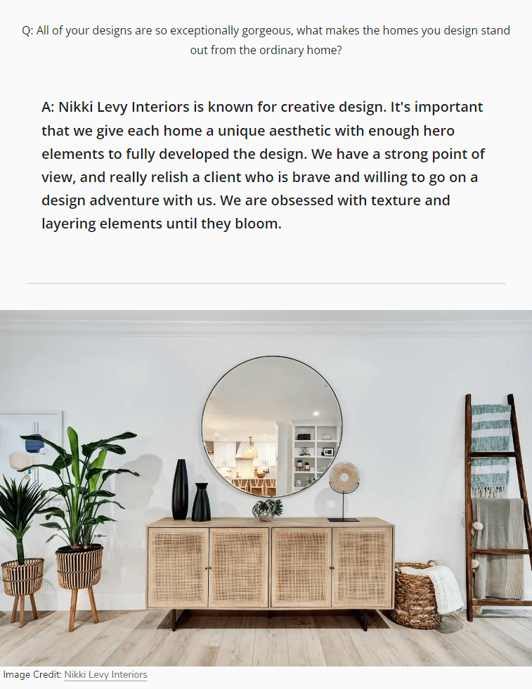 Modern Mirrors – January 2023 - Nikki Levy Interiors